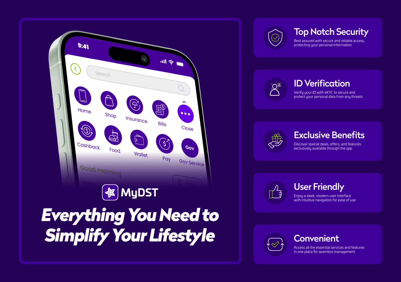 DST | MyDST Brunei's 1st SuperApp